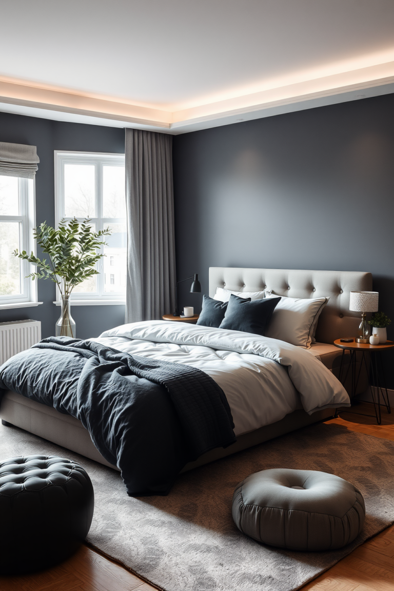 15 Ideas and Inspiration for Gray Bedrooms – BedroomIdeas.fun